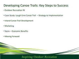 Chris scott canoe trails | PPT
