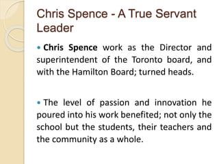 Chris Spence Thoughts | PPT
