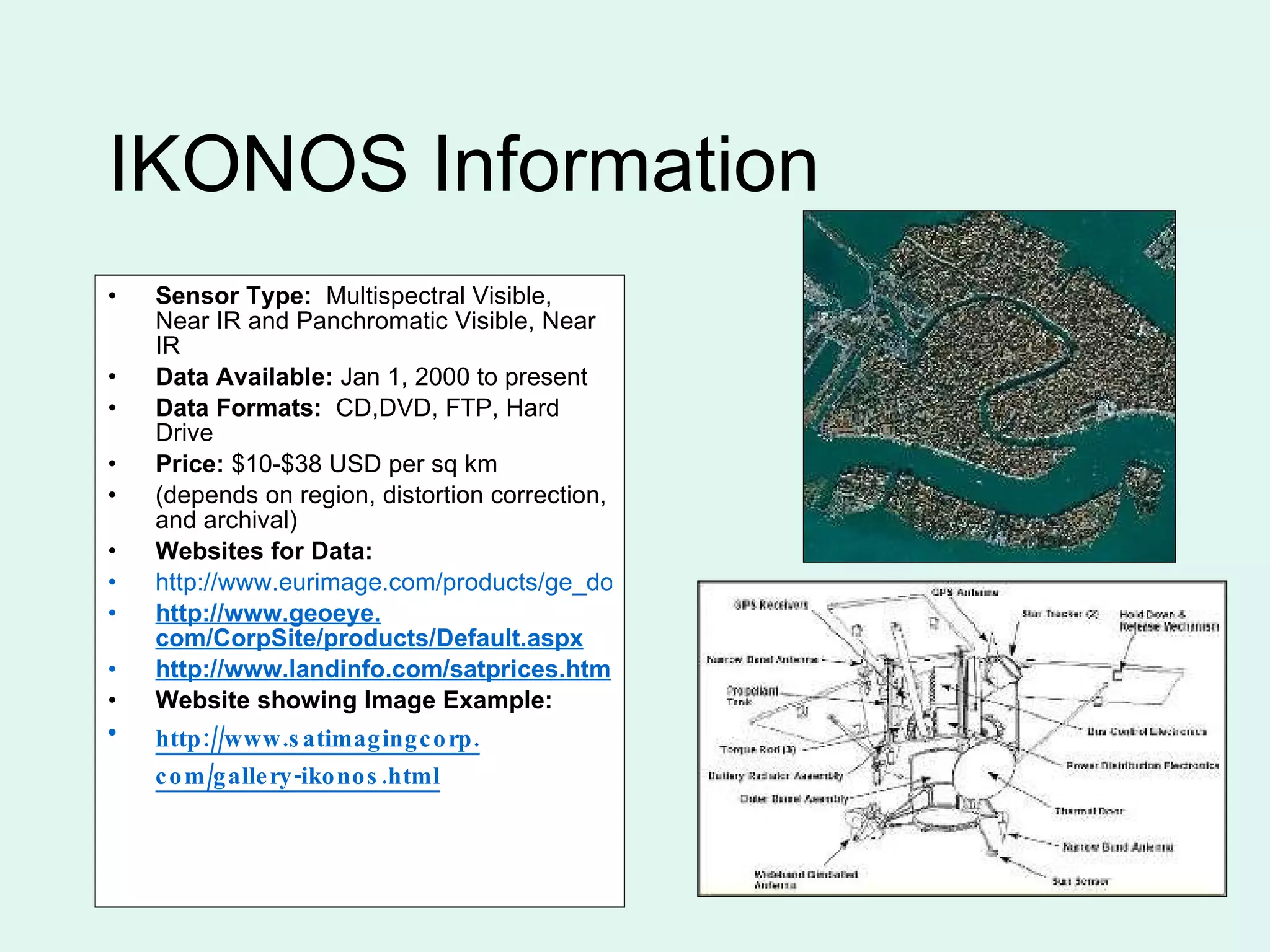 Chris Spry Ikonos | PPT