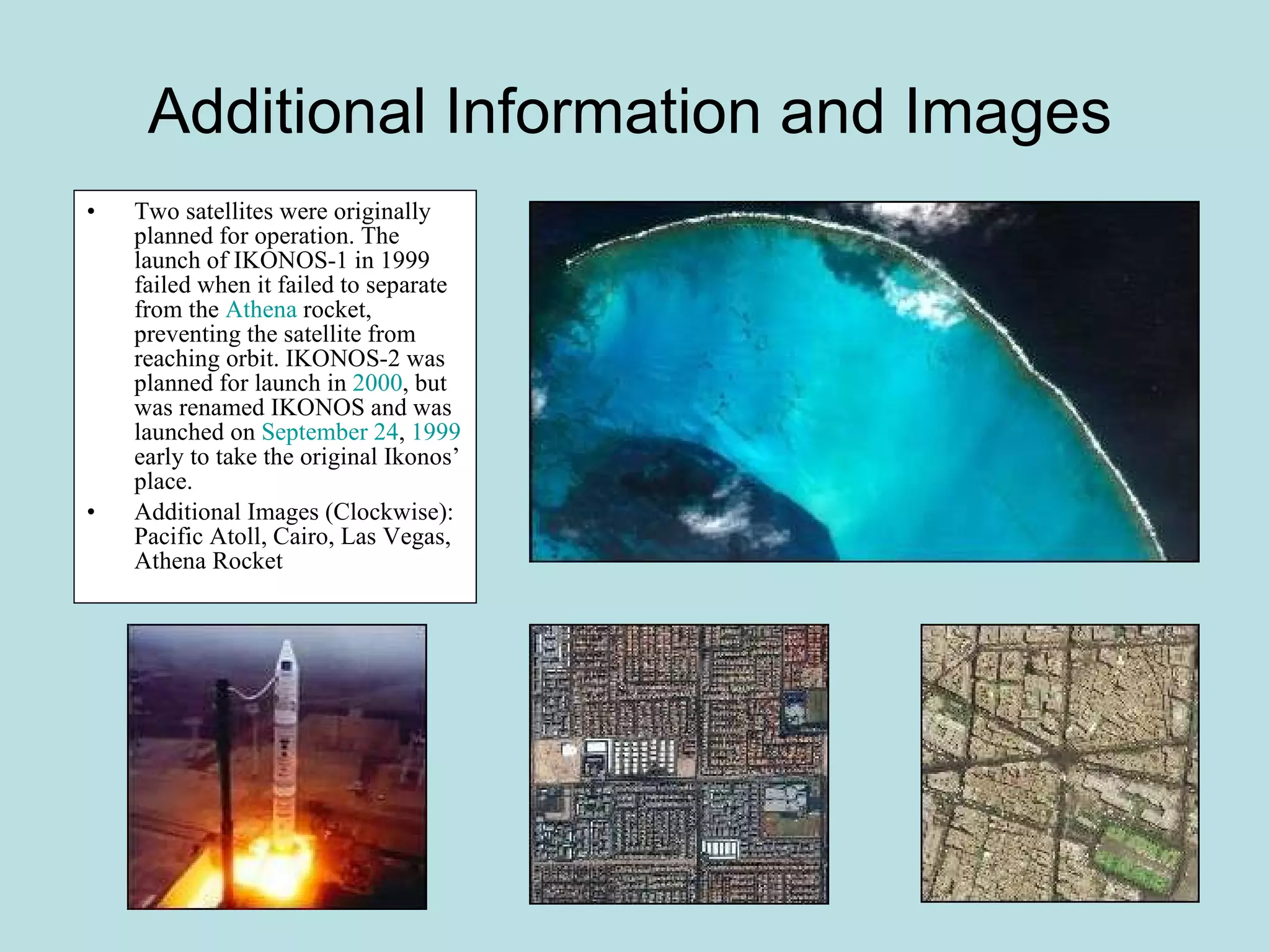 Chris Spry Ikonos | PPT