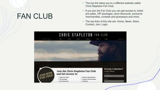 Chris stapleton website | PPTX