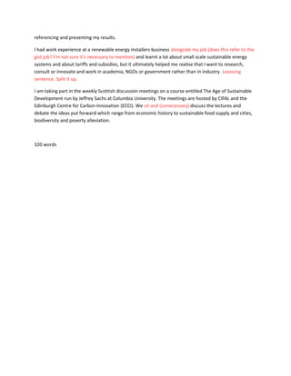 Chris' statement edited | RTF