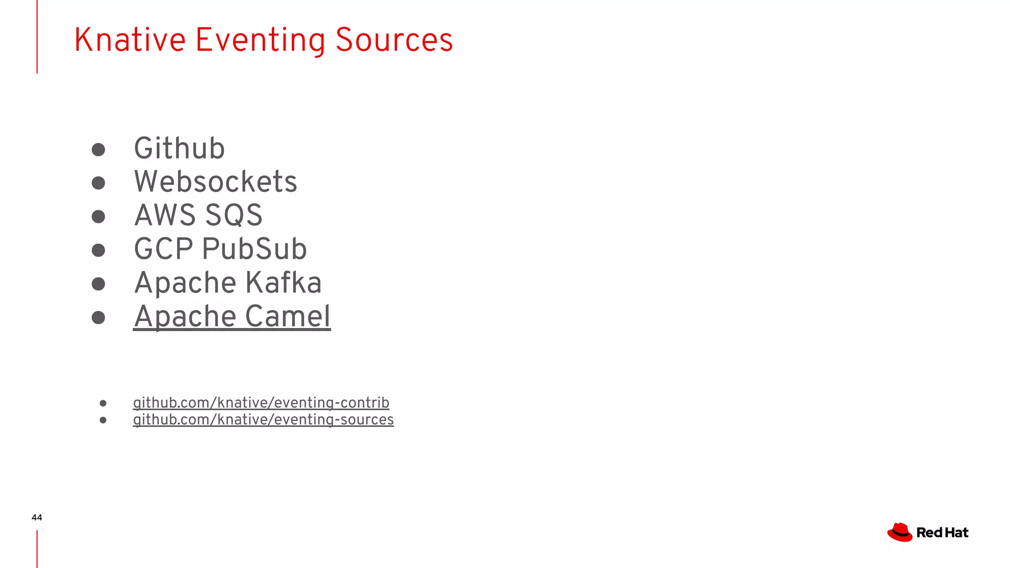 Knative, Serverless on Kubernetes, and Openshift | PPT