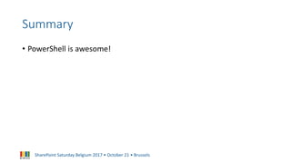 Simplifying SQL Server & SharePoint Migrations using PowerShell | PPTX | Databases | Computer ...