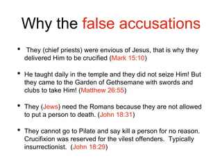 Christ before His enemies | PPTX