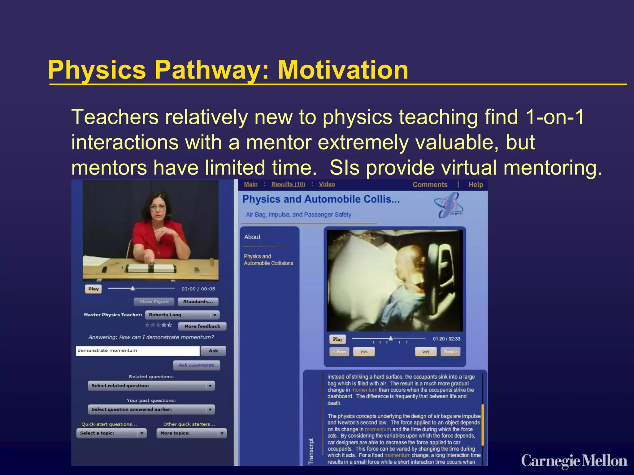 Christel jcdl2011 physics_pathway | PPT