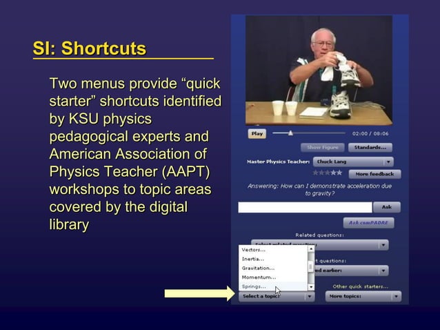 Christel jcdl2011 physics_pathway | PPT
