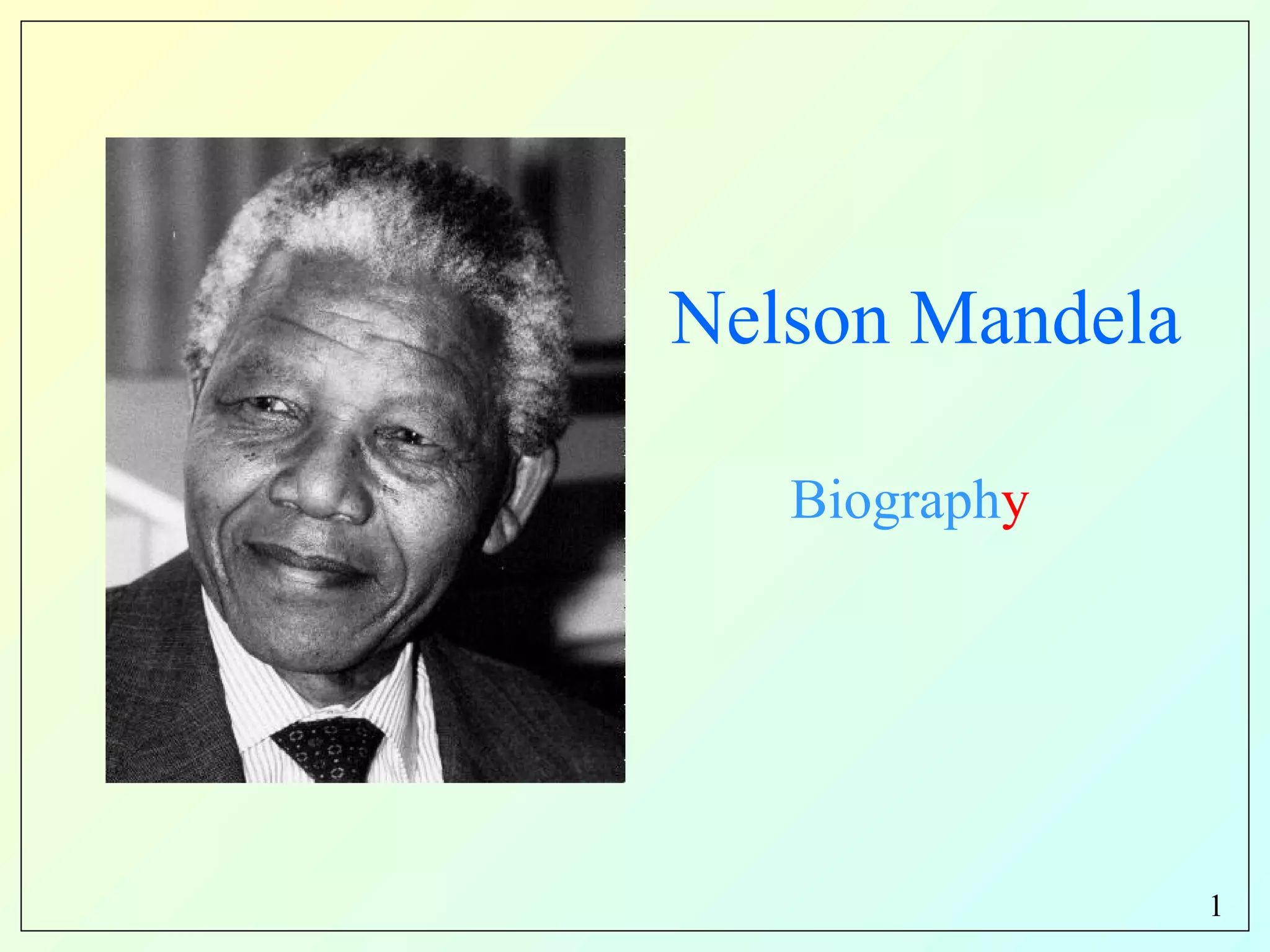 nelson mandela | PPT