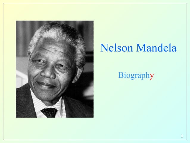 nelson mandela | PPT
