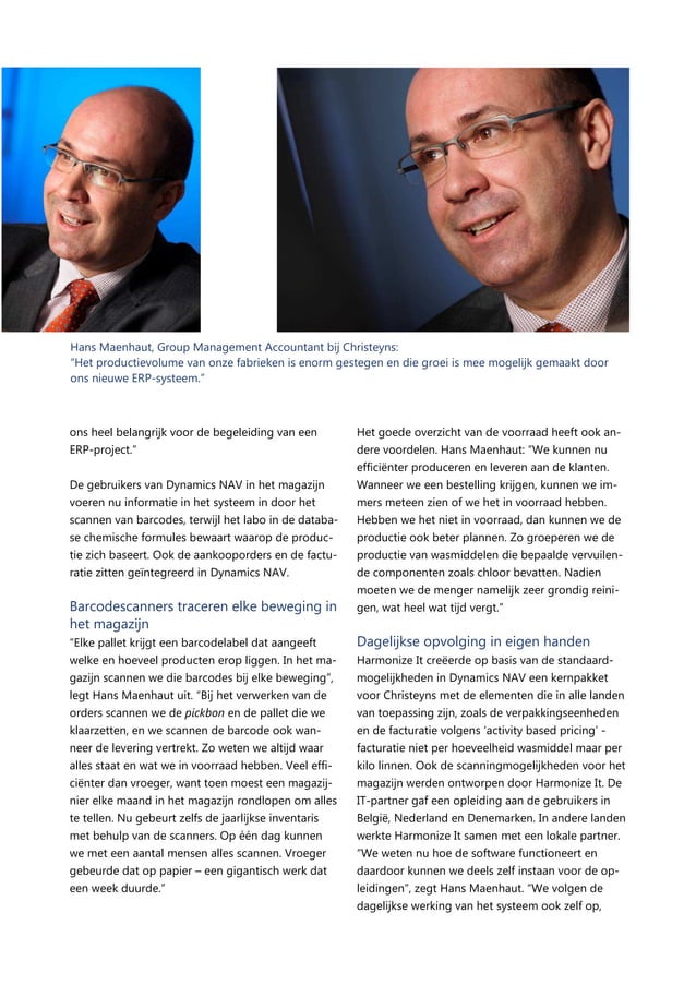 Christeyns bouwt internationale activiteiten sneller uit met Dynamics ...