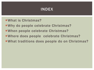 Christmas Celebration | PPT