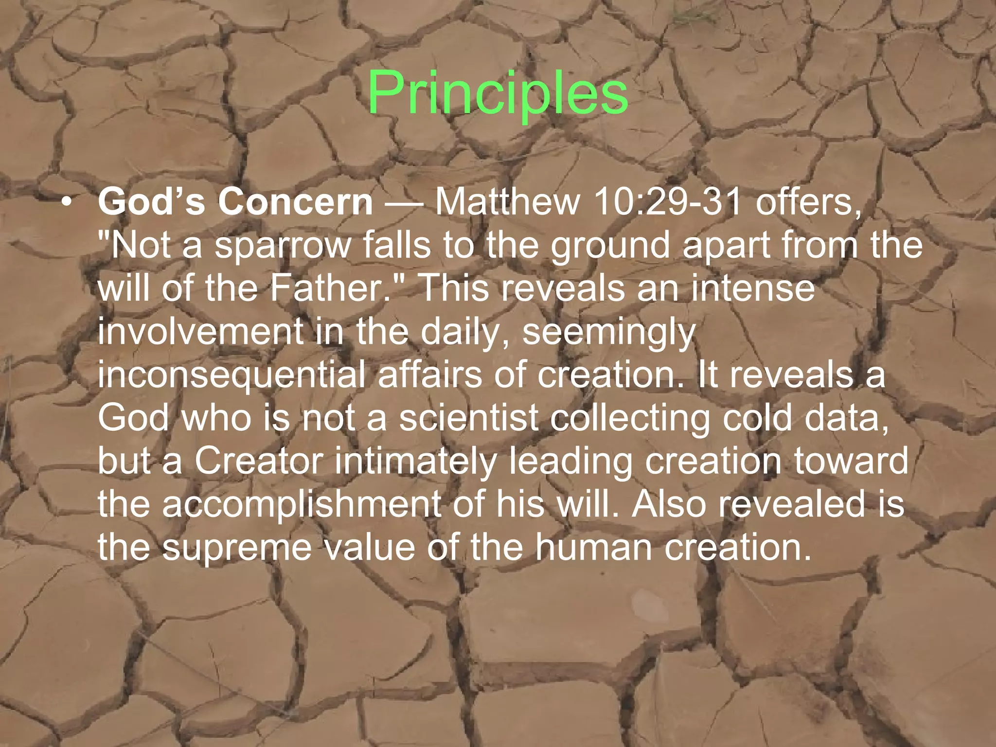 Christian Environmental Ethics | PPT