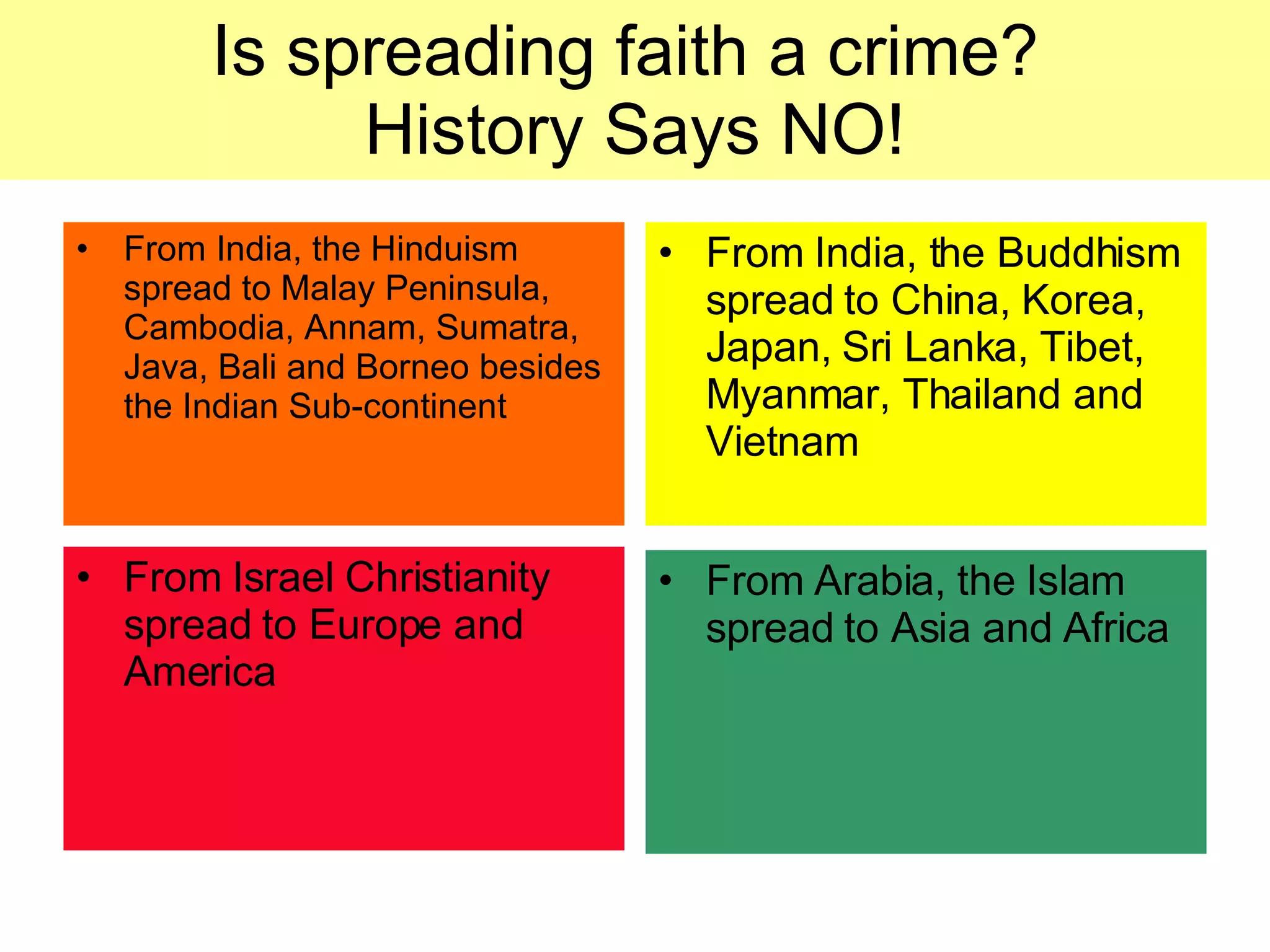 Christian Persecution India | PPT