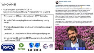 Christian Aid's DRTV Journey 2020/21 (Relay by Raw London) | PPTX