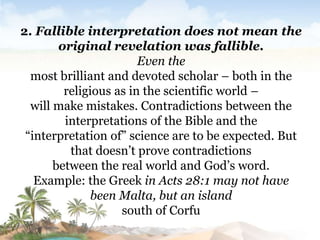Christian apologetics internal evidence test | PPTX