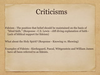 Contemporary Apologetics | PPT