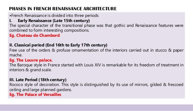 French Renaissance Architecture | PDF