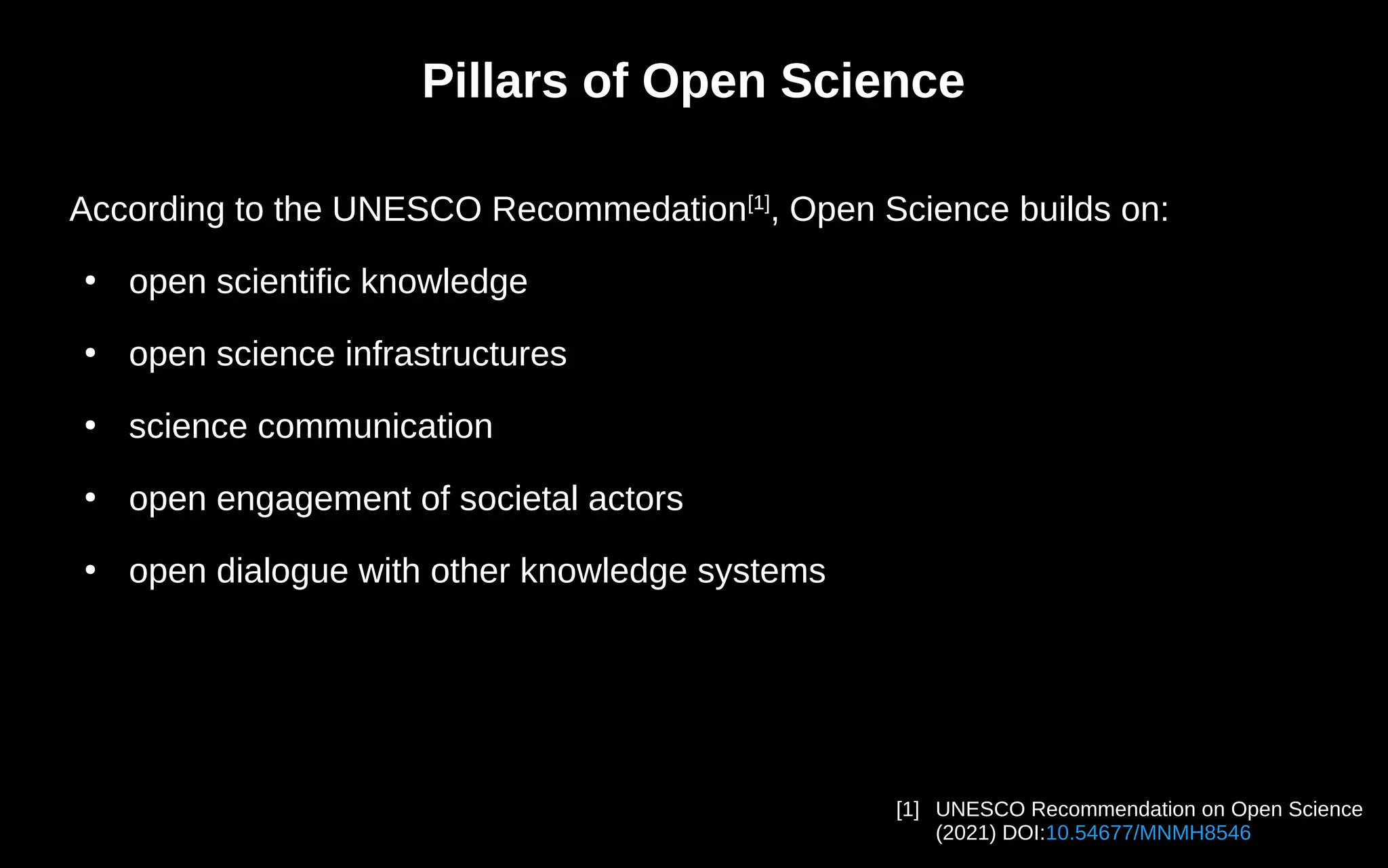 SFSCON23 - Christian Busse - Free Software and Open Science | PPT