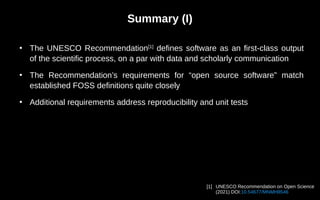 SFSCON23 - Christian Busse - Free Software and Open Science | PPT
