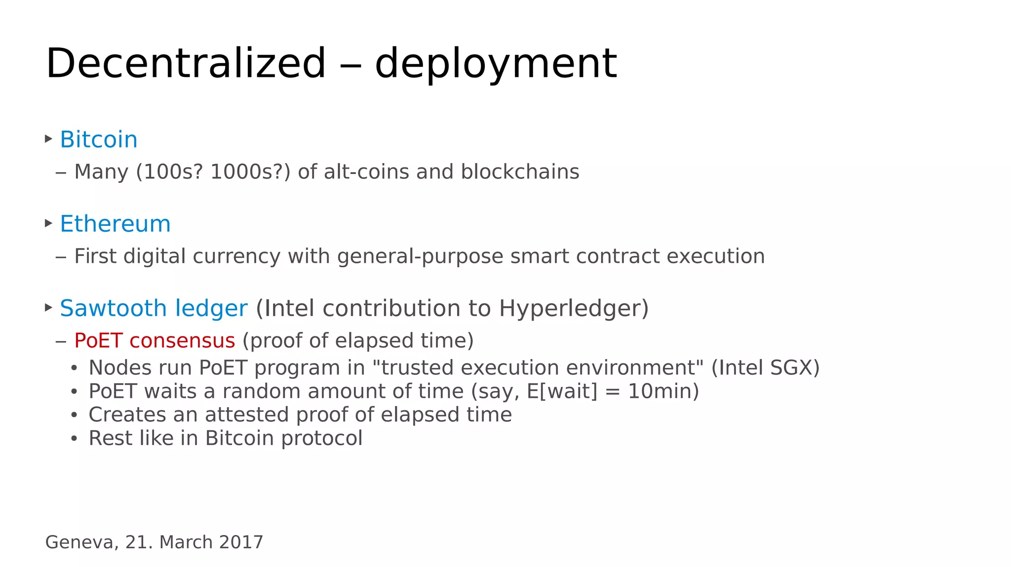 Blockchain, cryptography, and consensus | PDF
