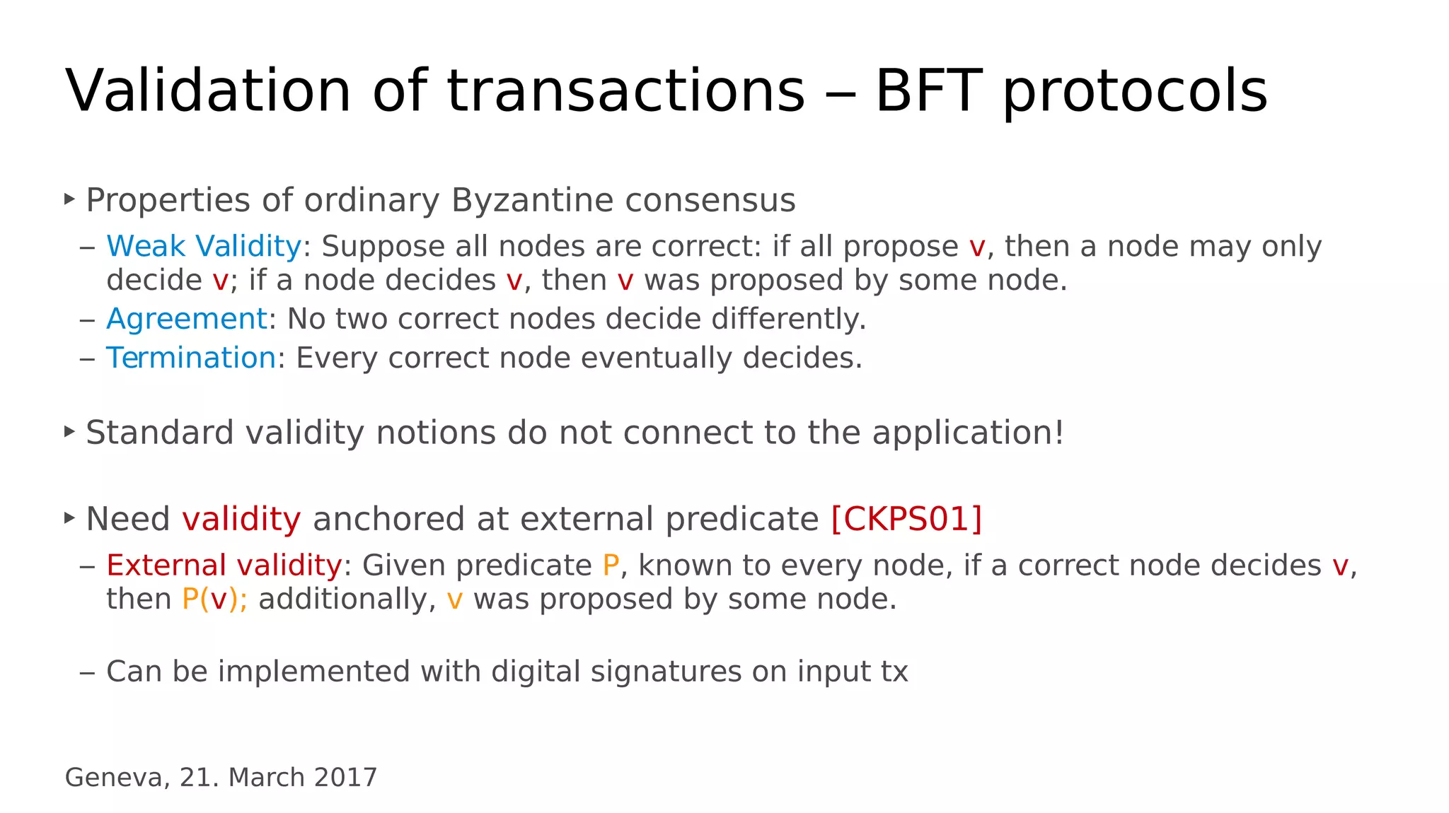 Blockchain, cryptography, and consensus | PDF
