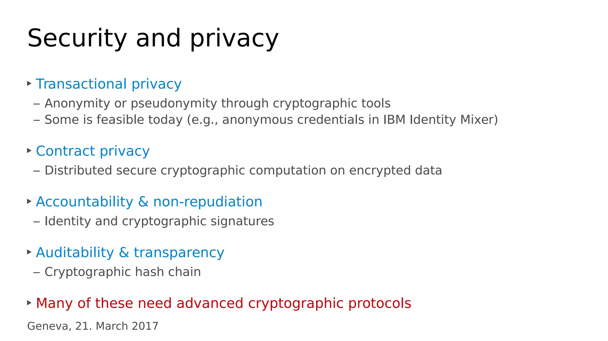 Blockchain, cryptography, and consensus | PDF
