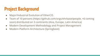 EHRbase, open source openEHR CDR | PPTX