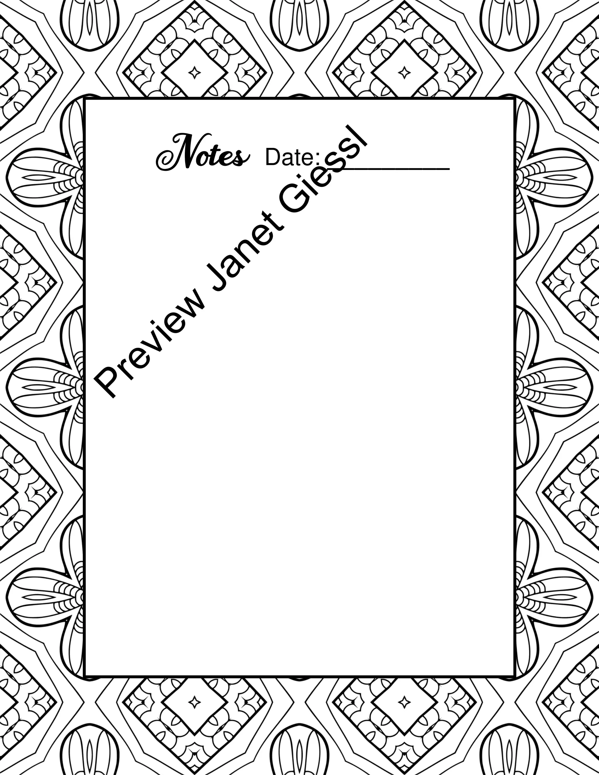 Christian Coloring Prayer Journal Preview | PDF