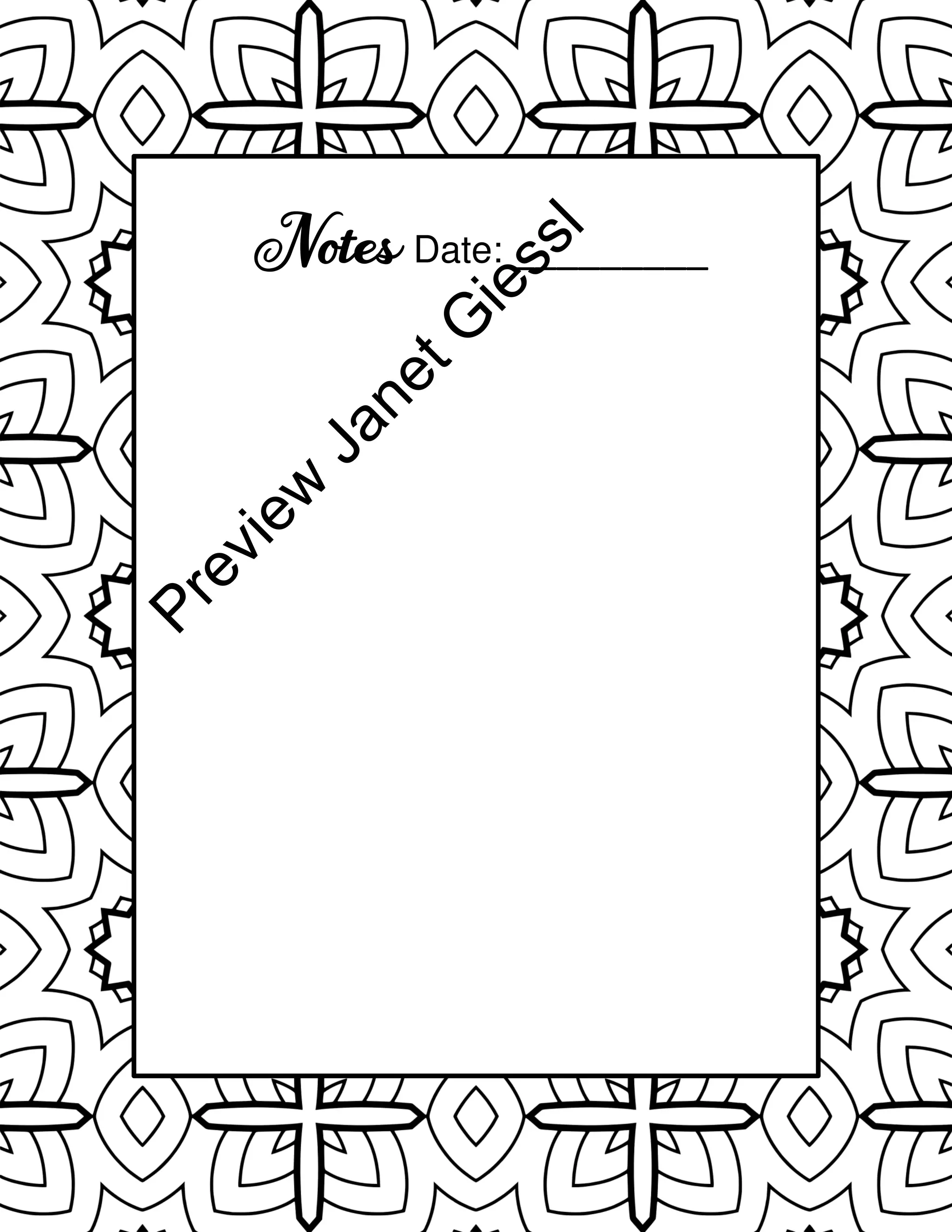 Christian Coloring Prayer Journal Preview | PDF