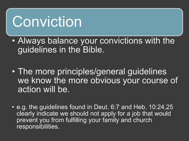 Christian Decision Making | PPTX