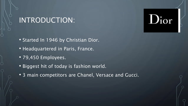 Christian dior | PPTX
