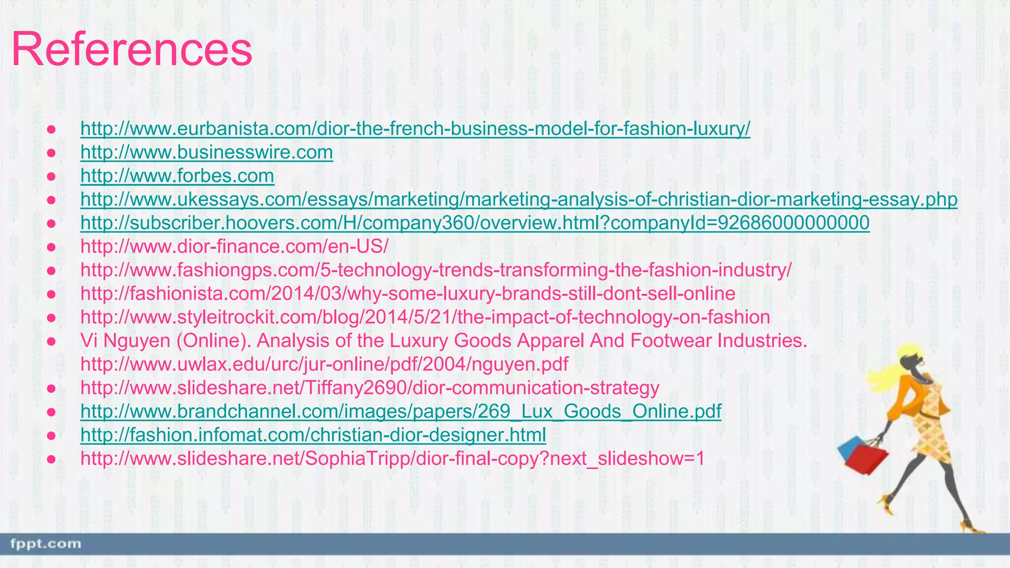 Christian dior - Managing Operations and Information Technology | PPTX