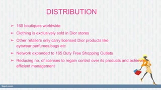 Christian dior - Managing Operations and Information Technology | PPTX