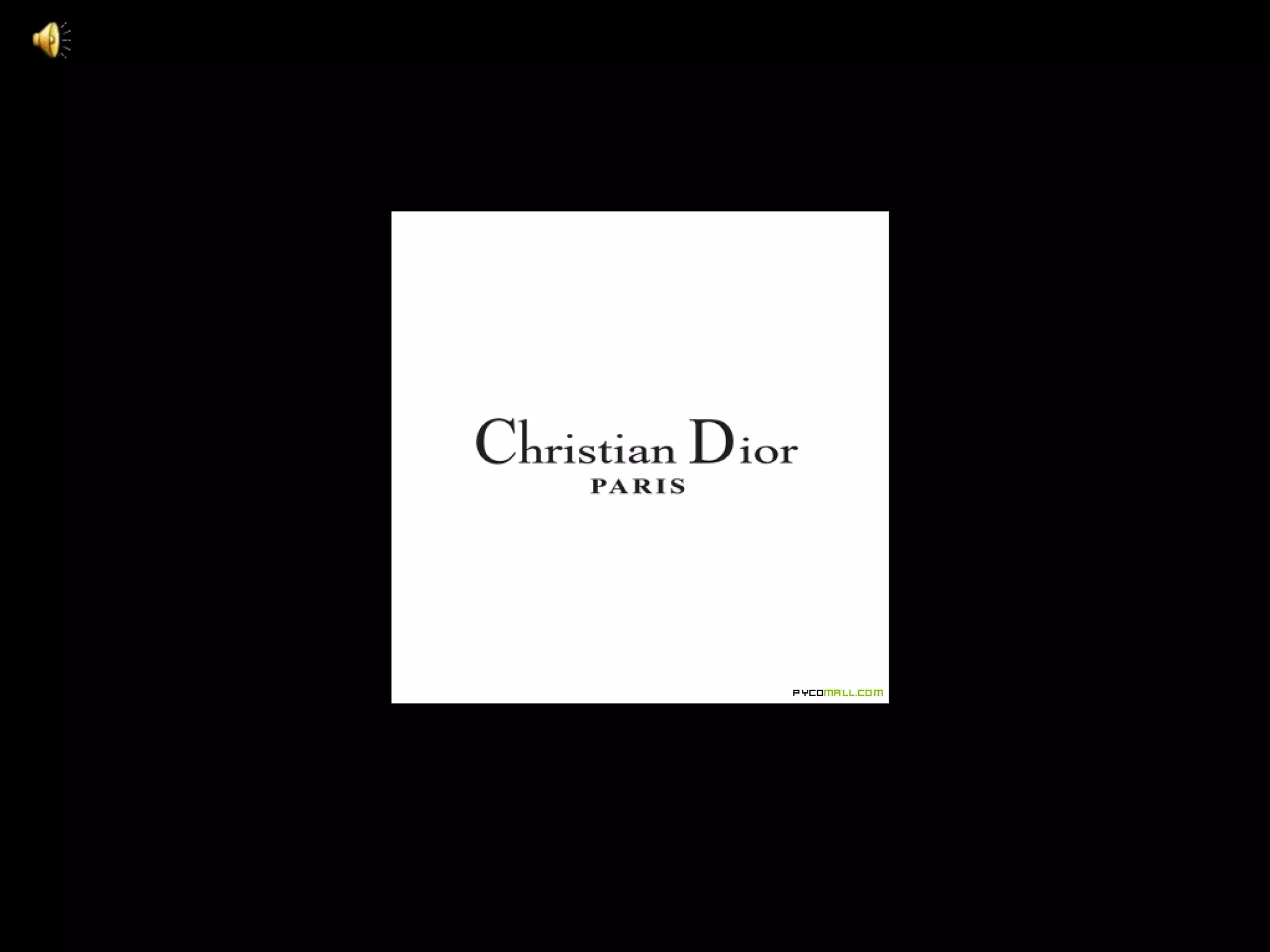 Christian Dior Powerpoint | PPTX