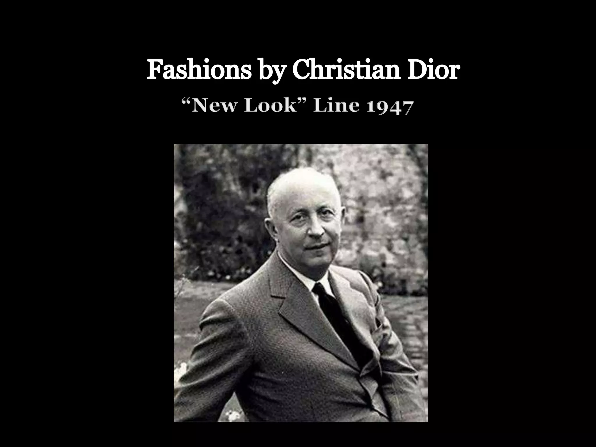 Christian Dior Powerpoint | PPTX