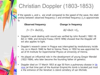 Christian doppler | PPTX