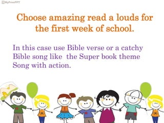 Christian education for kindergarten | PPTX