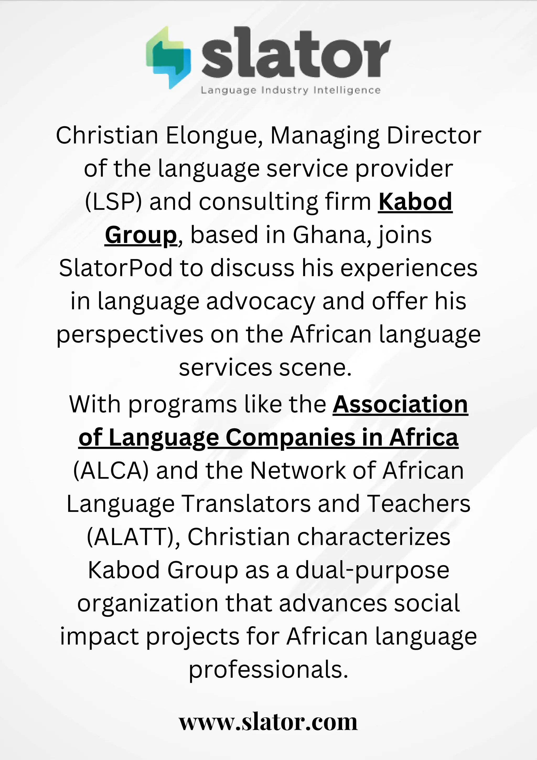 Christian Elongue on Advancing the Language Industry in Africa.pdf