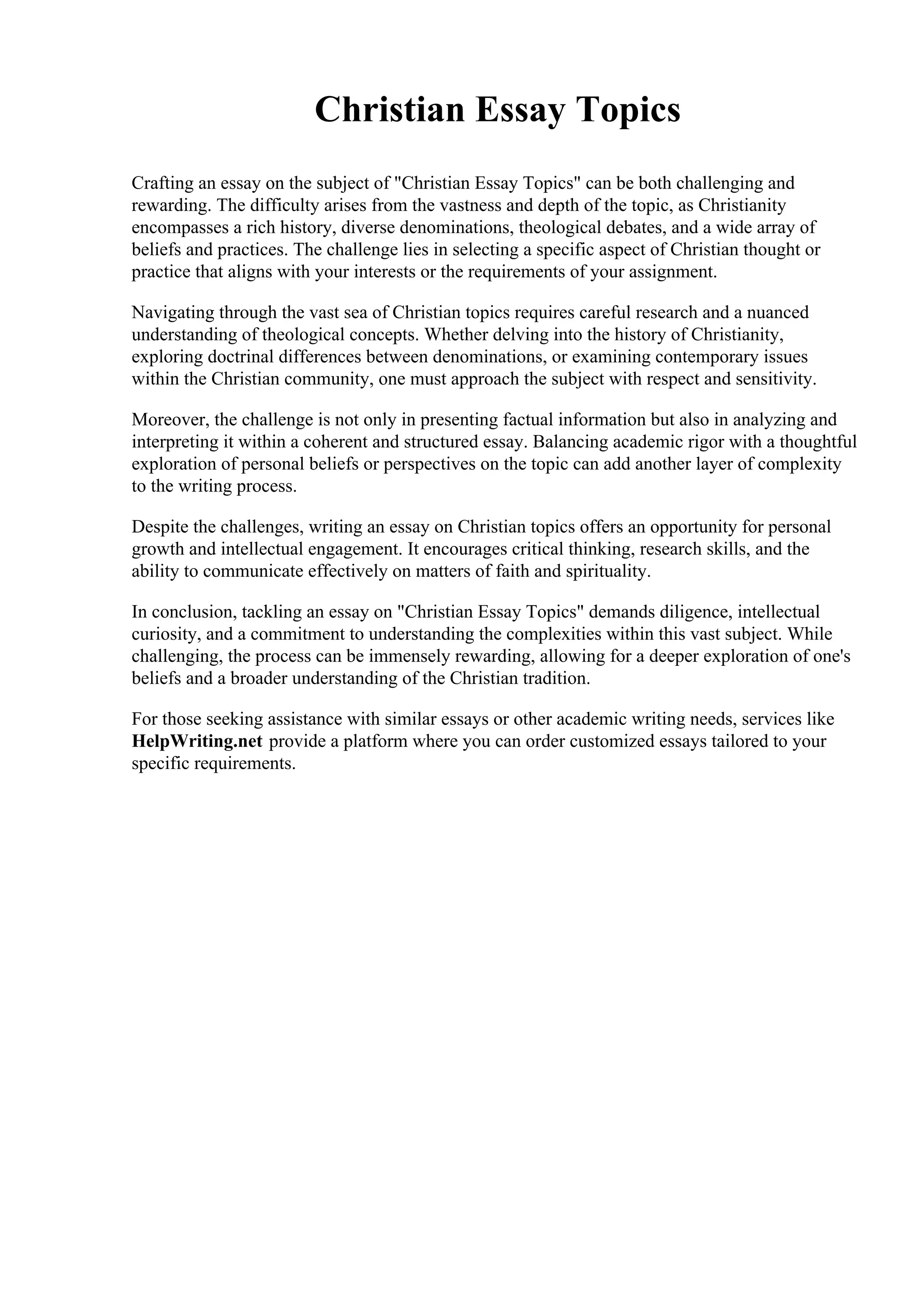 Christian Essay Topics.pdf