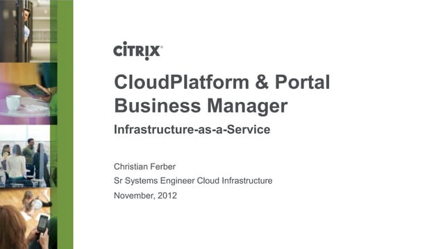 Christian ferber cloud platform_cloudportal | PPT