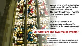 Christian festival of Advent lesson plan for Primary School teachers | PPTX