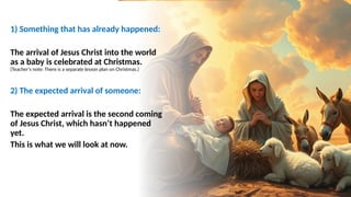Christian festival of Advent lesson plan for Primary School teachers | PPTX