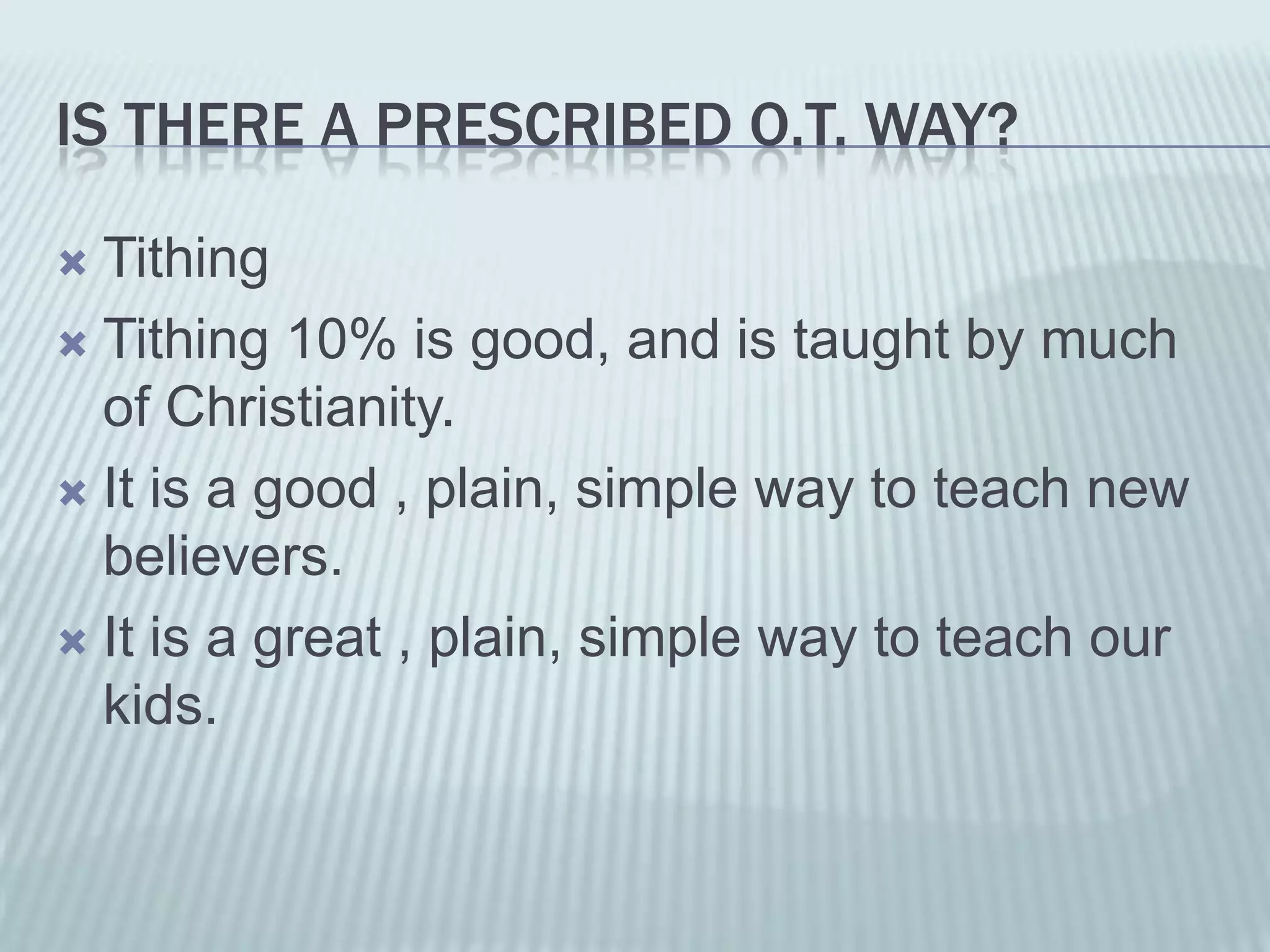 Christian giving, tithing, tithes, tithe, gifts, 2009, ss | PPTX