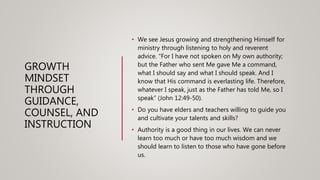 Christian growth mindset | PPTX | Christianity | Religion & Spirituality