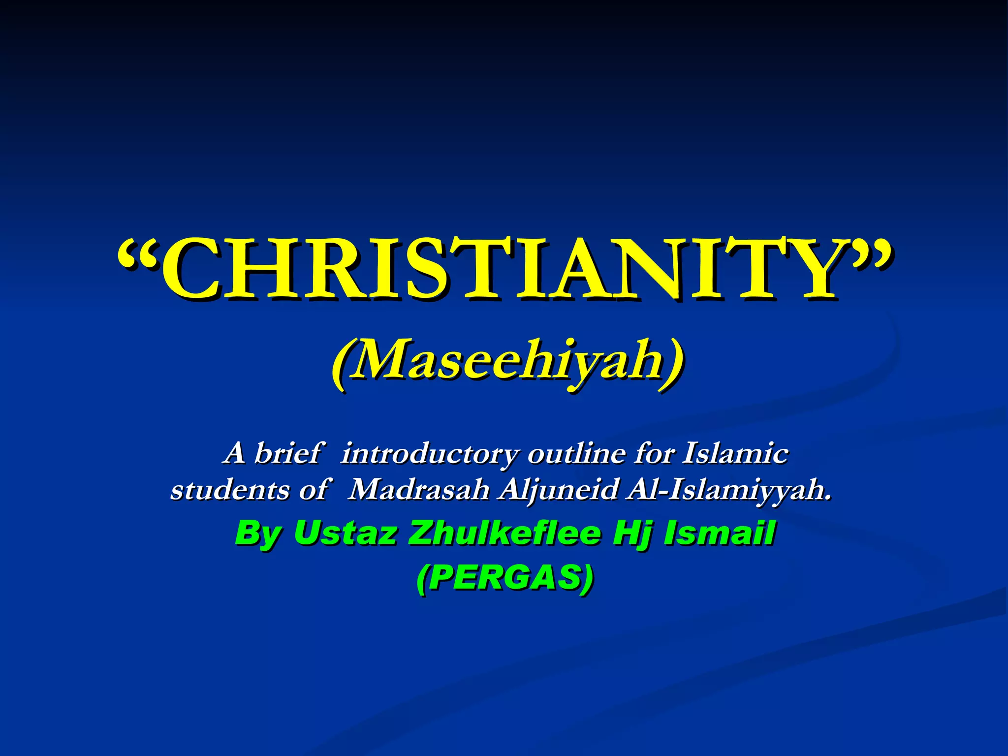 Christianity | PPT