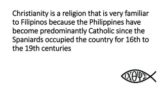 CHRISTIANITY Grade 11 Humss Religion First sem | PDF