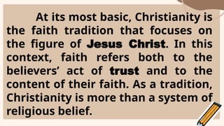 Introduction to World Religions and Belief Systems Subject. Toipic ...