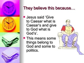 Christianity And Politics | PPT