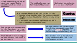Christianity creation | PPT
