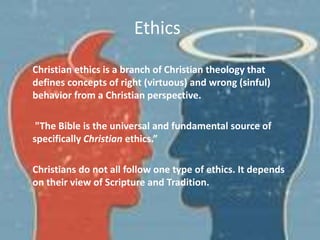 Christianity (History & Ethics course) | PPTX | Christianity | Religion ...